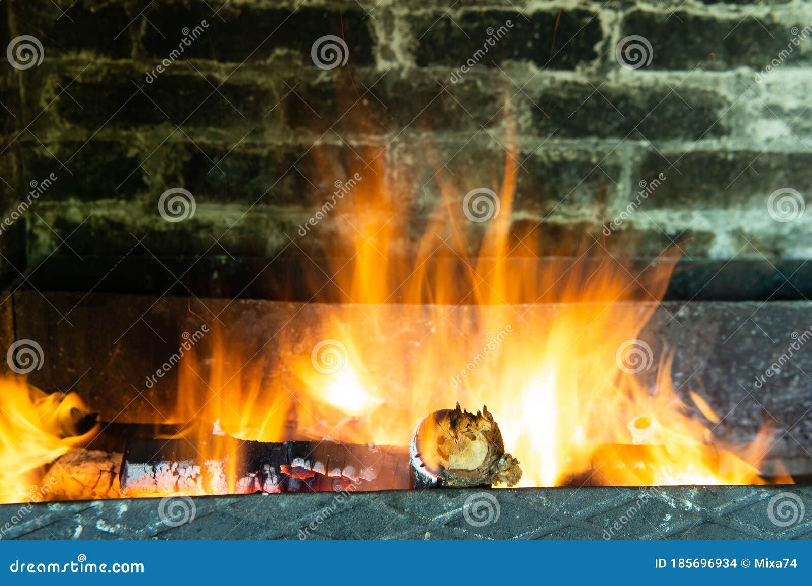Barbecue Fire for Barbecue Outdoors18 Stock Photo - Image of outdoors ...