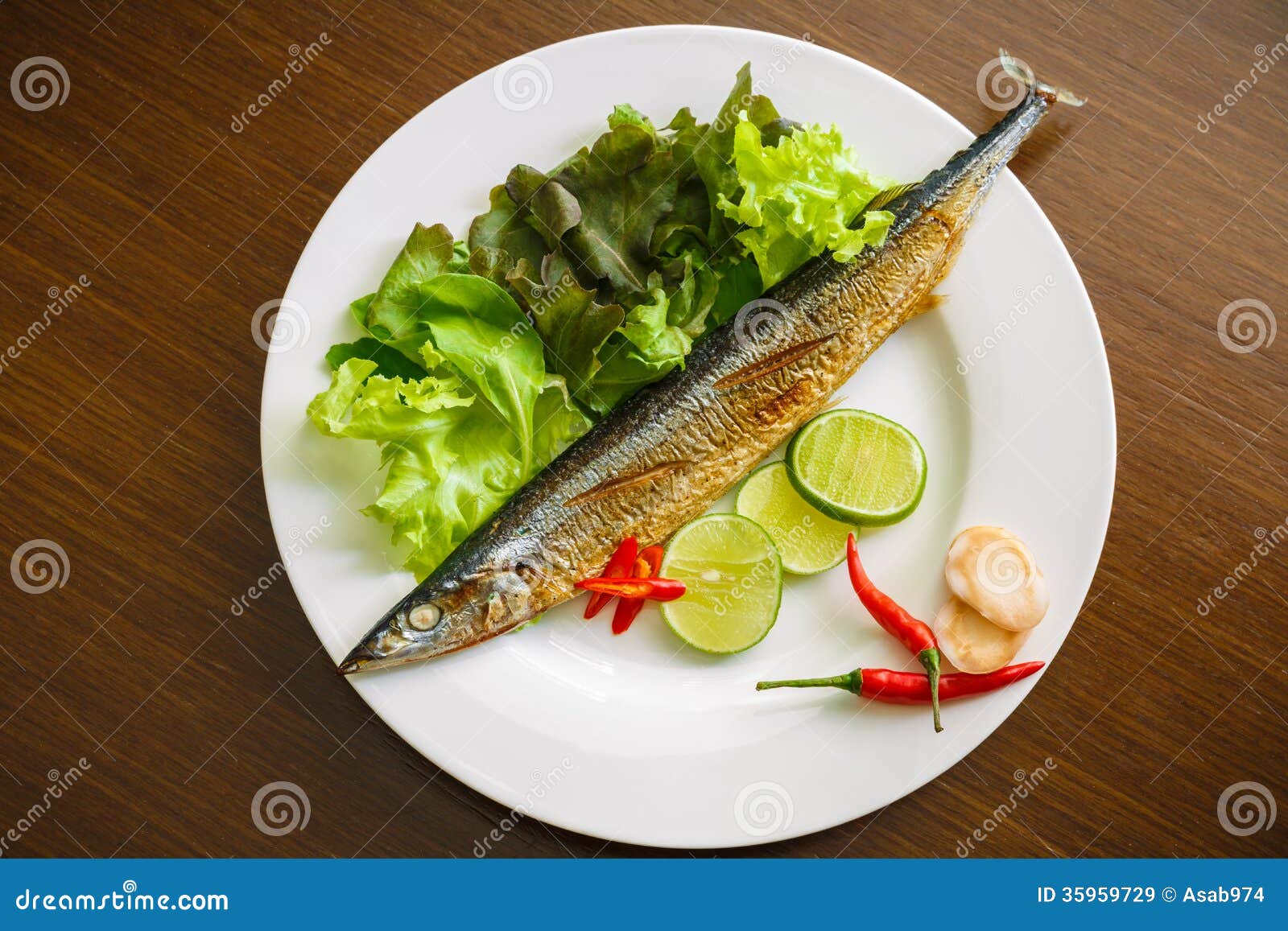 Barbecue fish stock image. Image of cooked, cooking, appetizing - 35959729
