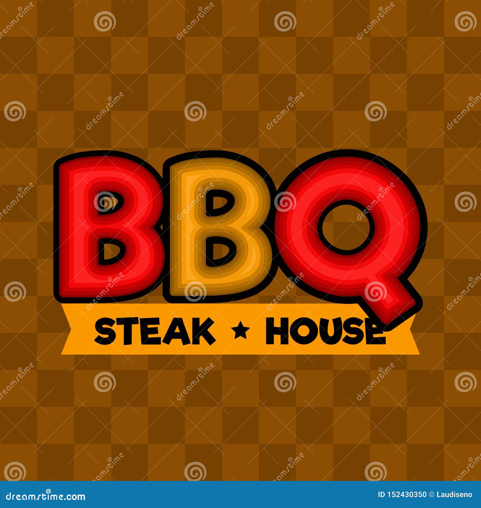 Barbecue graphic design stock vector. Illustration of party - 152430350