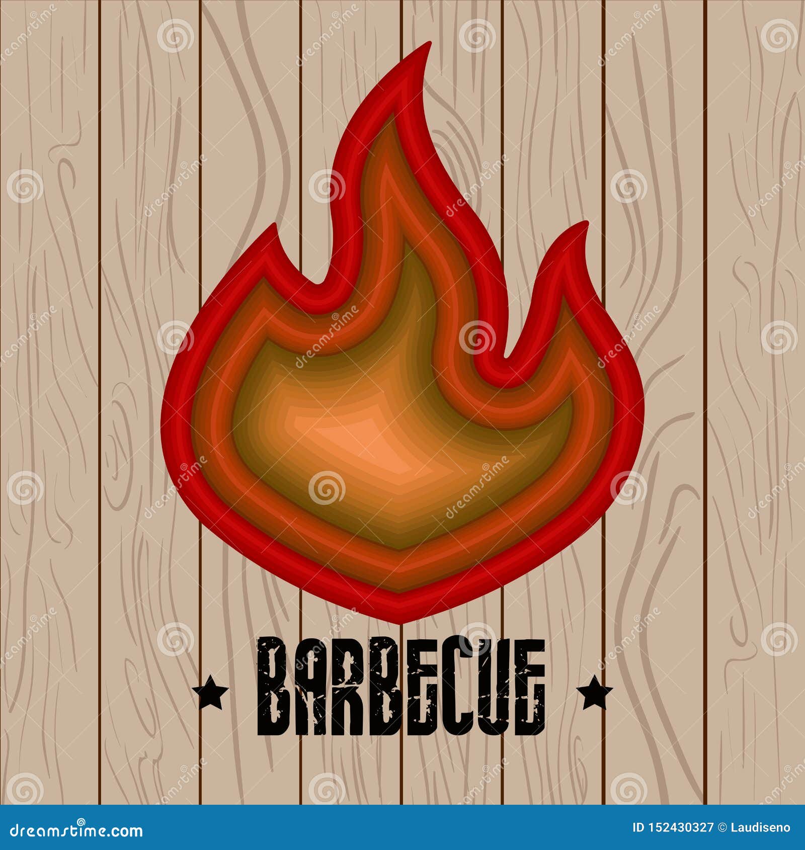 Barbecue graphic design stock vector. Illustration of meal - 152430327