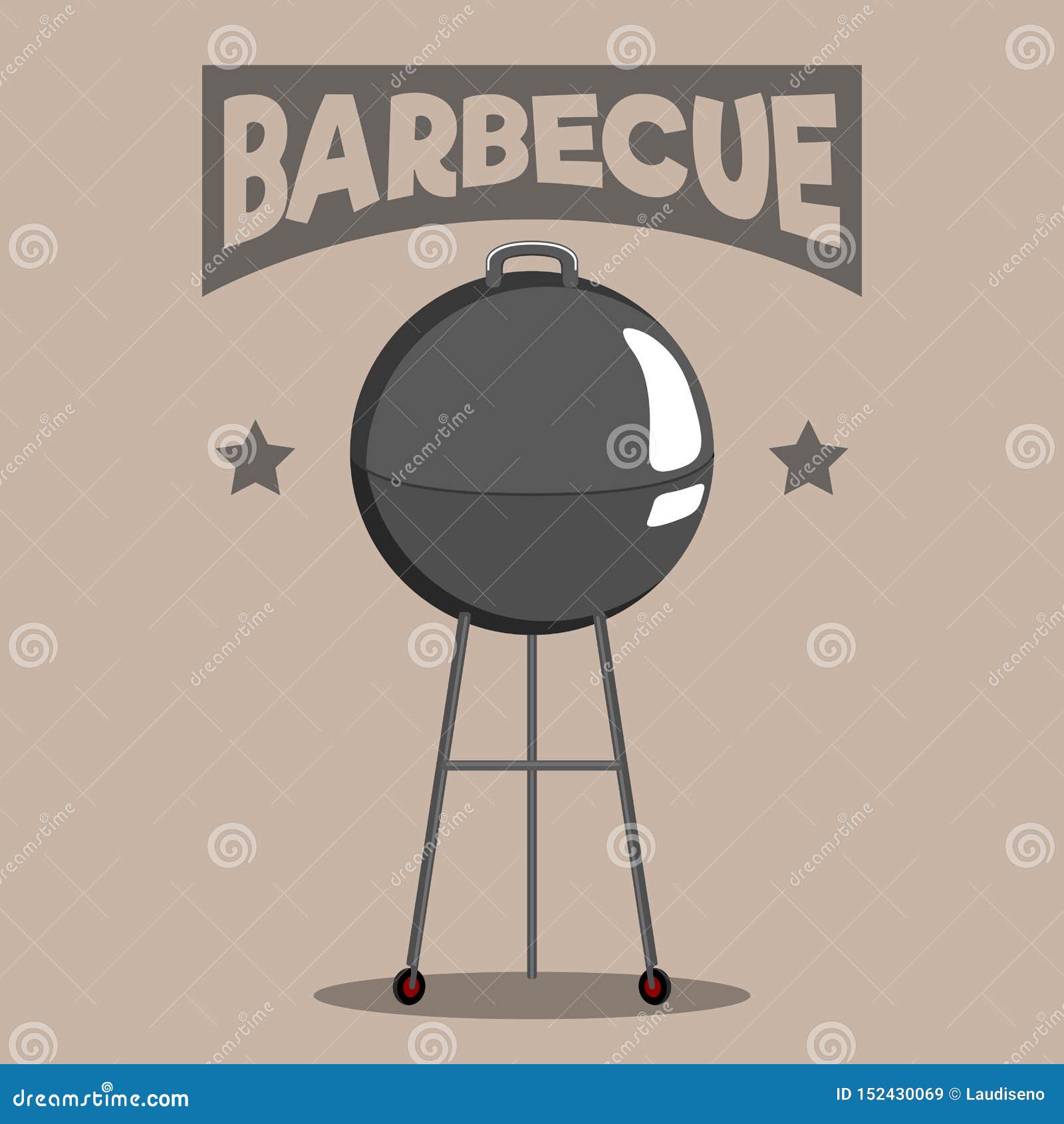 Barbecue graphic design stock vector. Illustration of cookout - 152430069