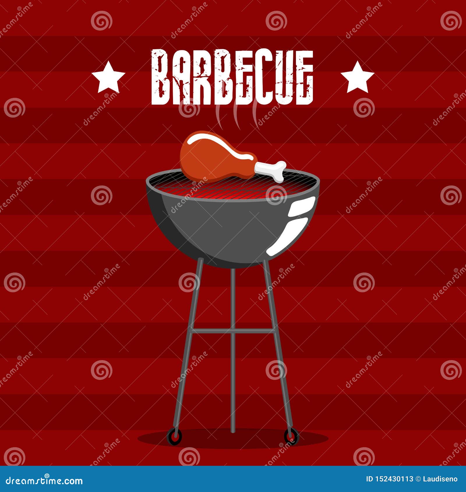 Barbecue graphic design stock vector. Illustration of background ...