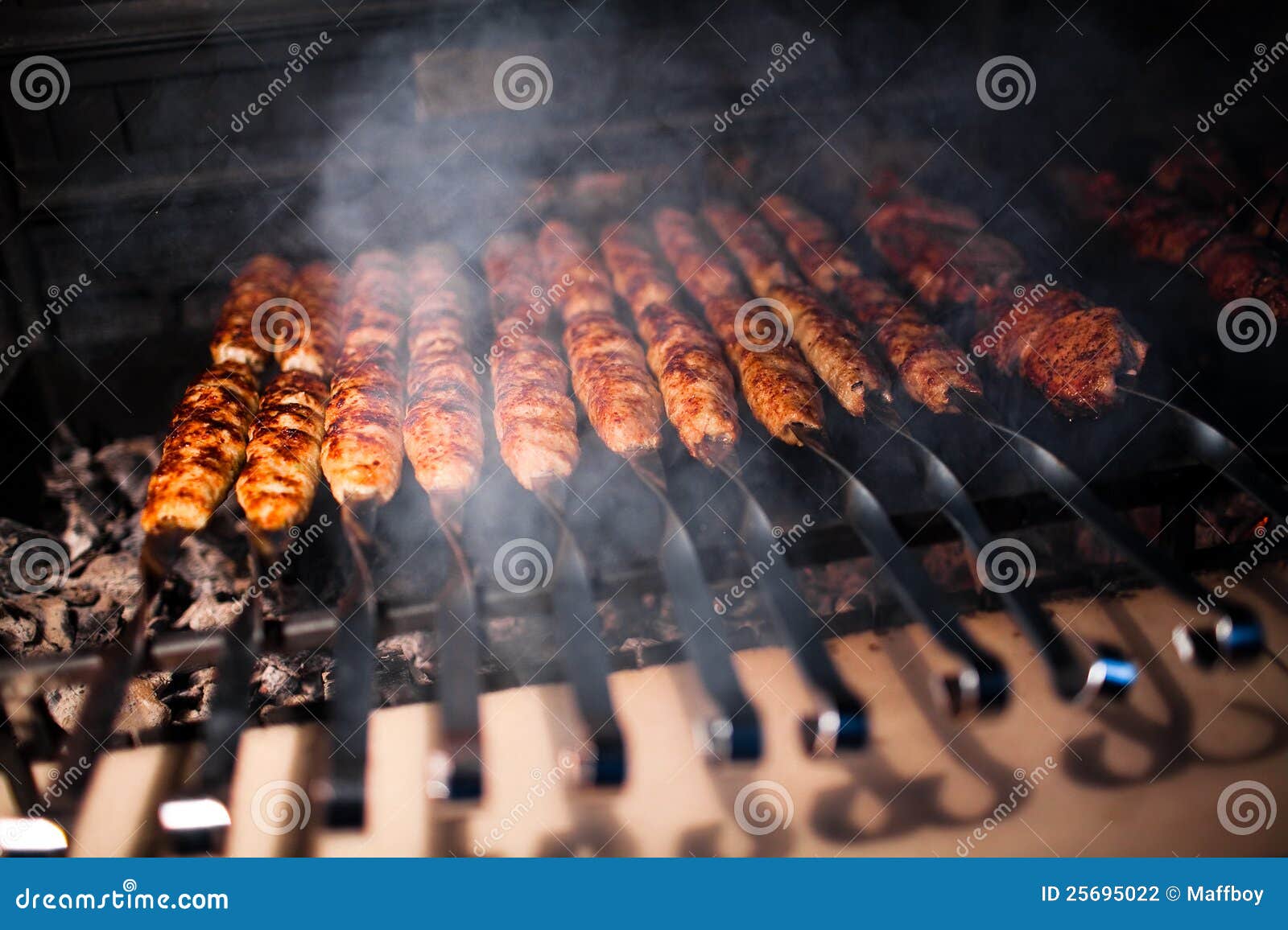 Barbecue grill stock photo. Image of appetizing, grille - 25695022