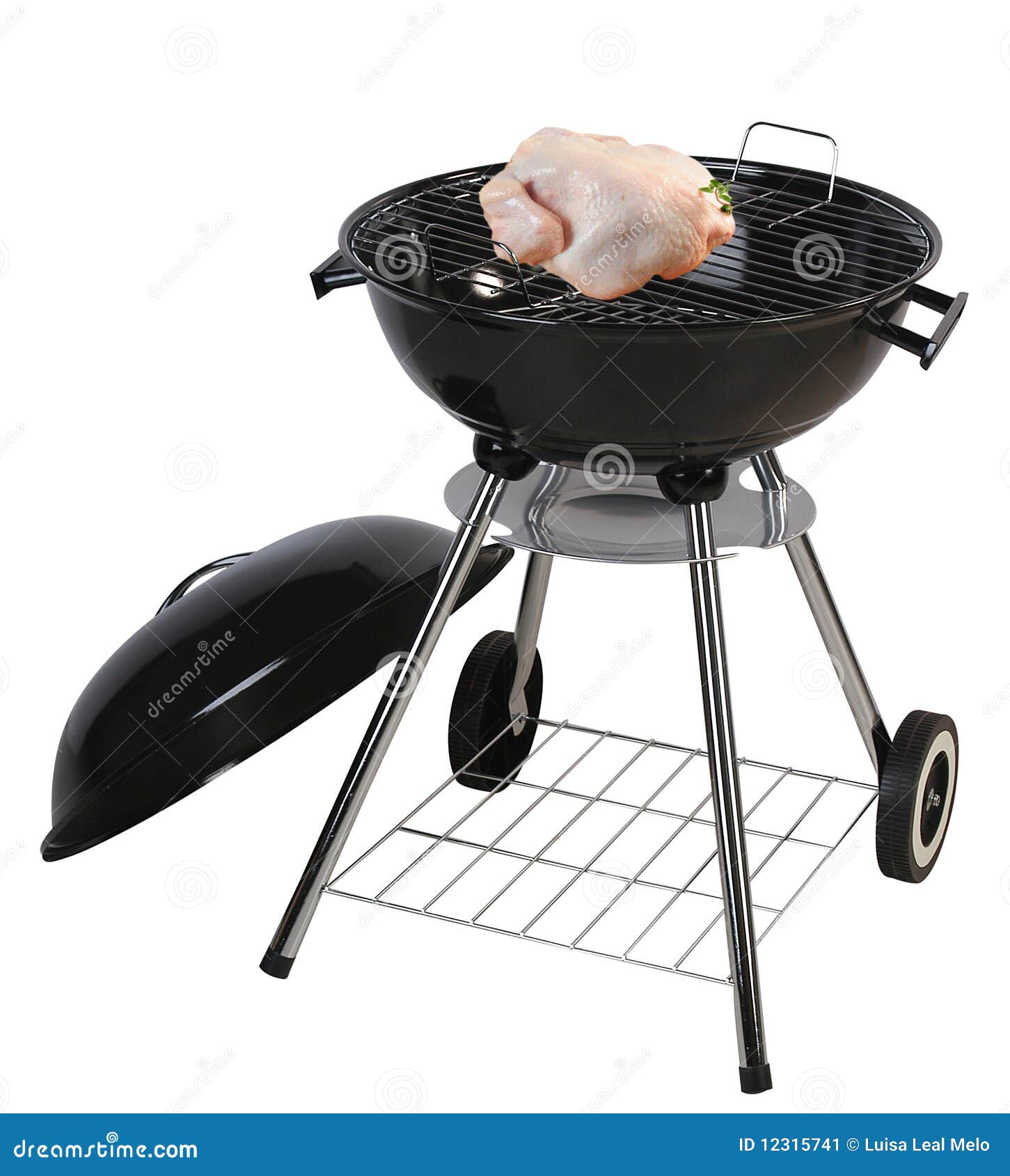 Barbecue grill. Isolated stock image. Image of kitchen - 12315741