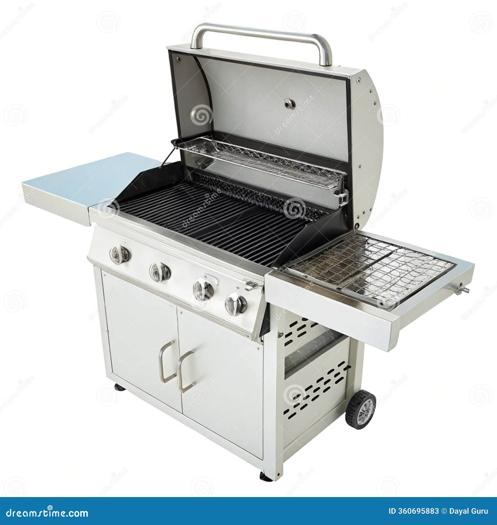 Bbq Barbecue Isolated Elements Set With Outdoor Grill Rig Bottles Of ...