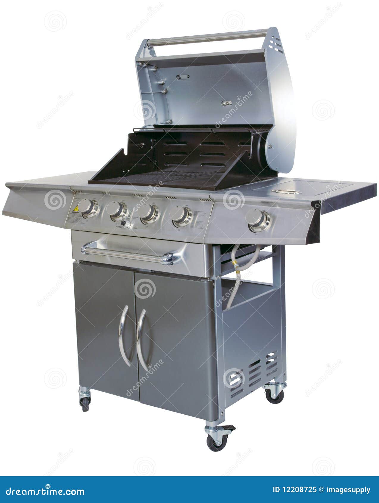 Barbecue Isolated on White Background Stock Image - Image of gather ...