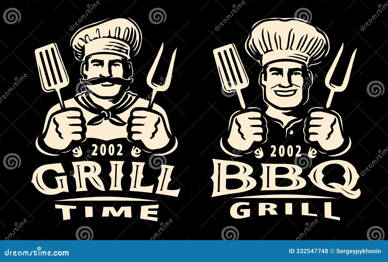 Barbecue Logo Vector. Neon Sign, Symbol, Bright Advertising Night ...