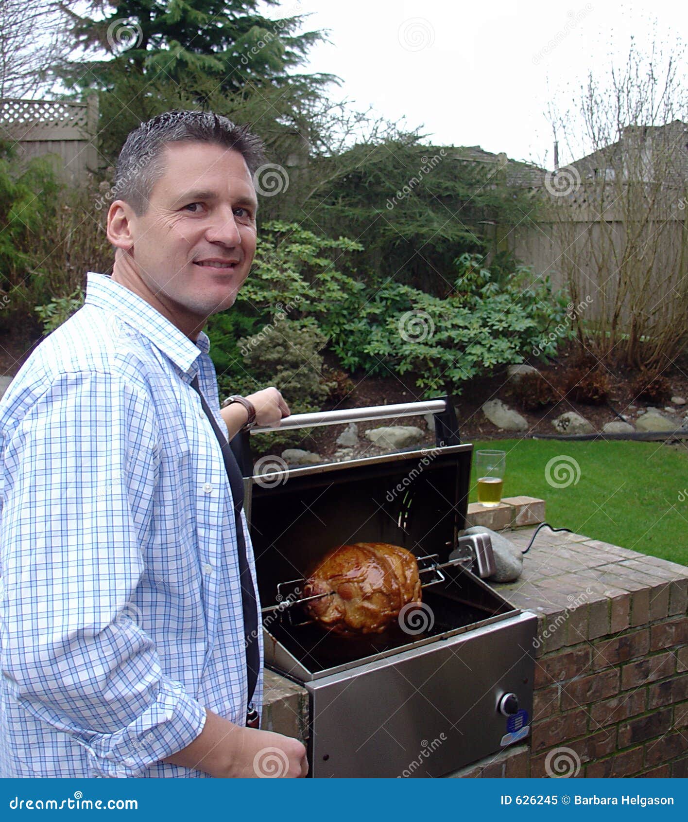 Barbecue man stock image. Image of coals, manly, hungry - 626245