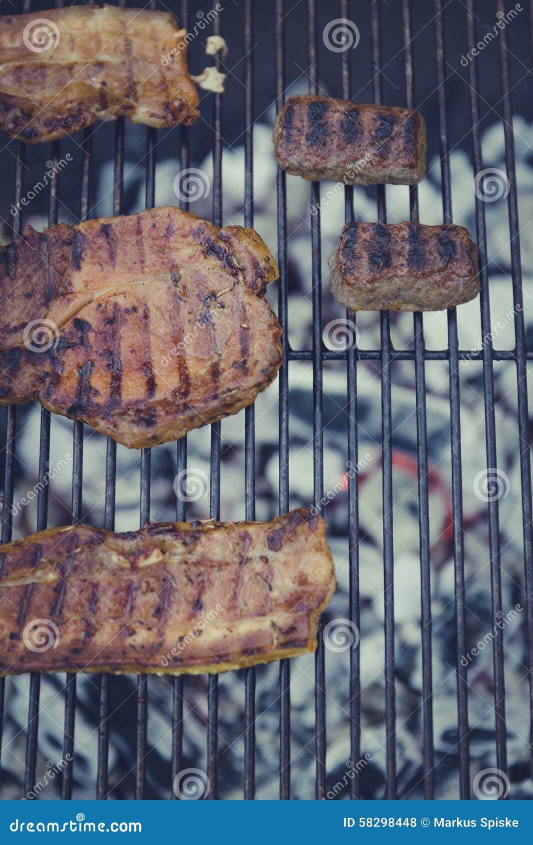 Barbecue meat and beef stock photo. Image of cooking - 58298448