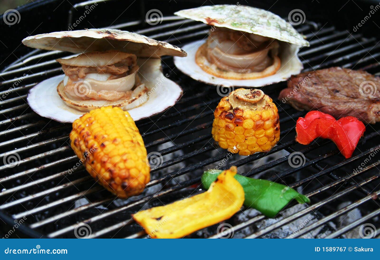 1,887 Scallop Barbecue Stock Photos - Free & Royalty-Free Stock Photos ...