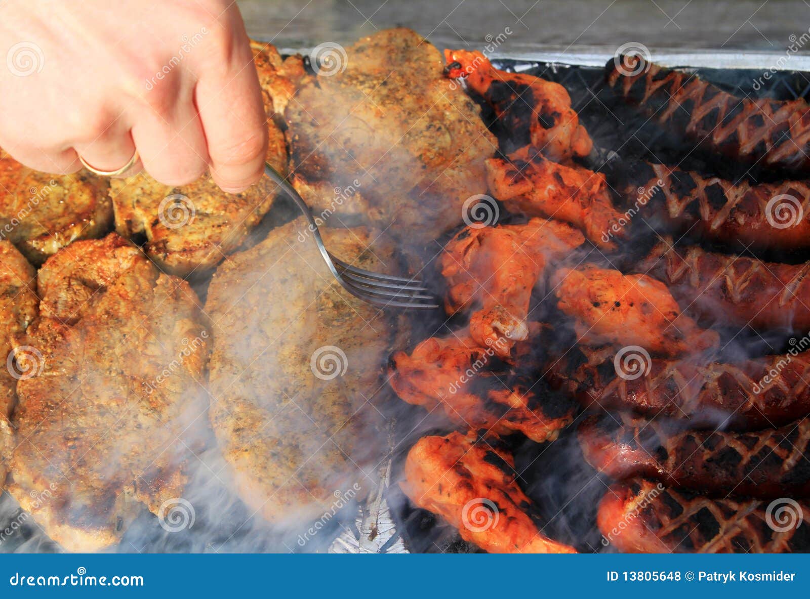 Barbecue season stock photo. Image of fresh, healthy - 13805648
