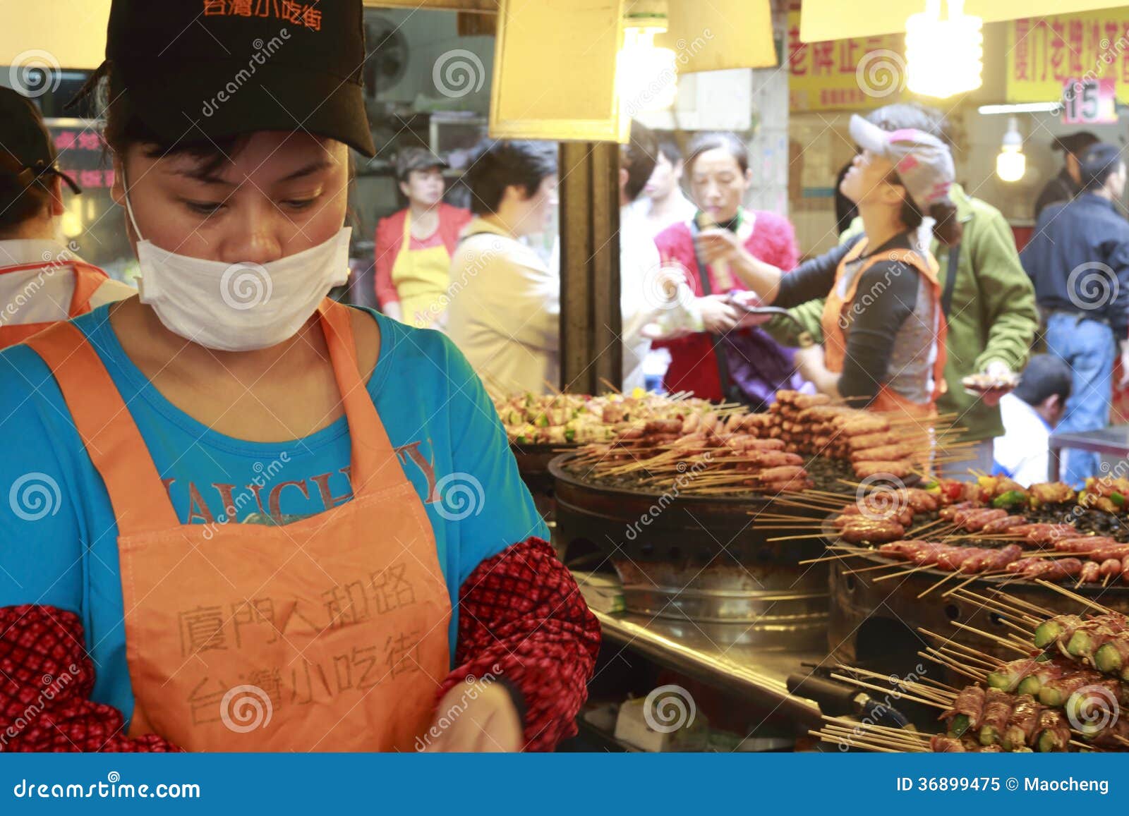 Barbecue stalls editorial image. Image of eatery, chicken - 36899475