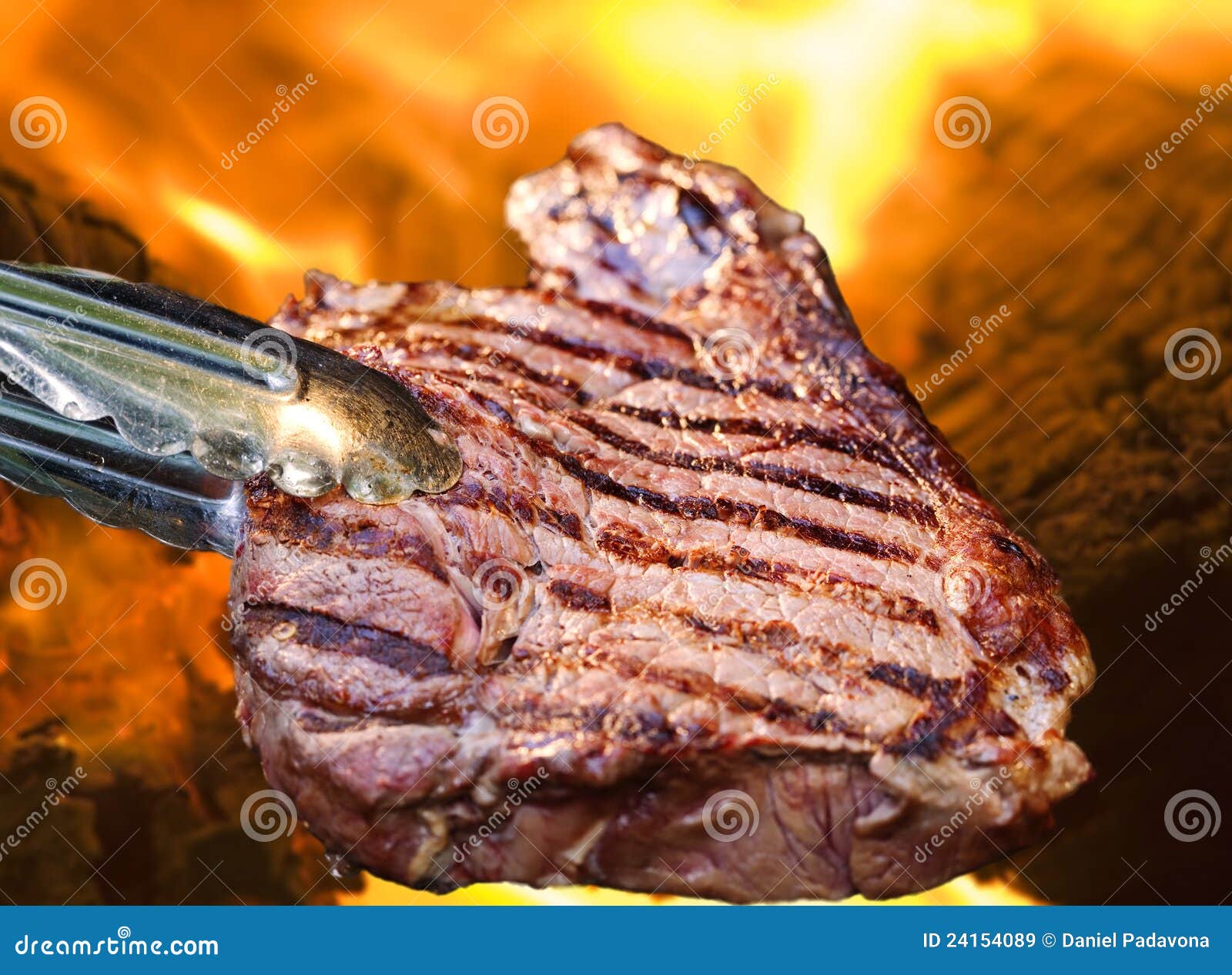 Barbecue Steak stock image. Image of sirloin, barbecue - 24154089