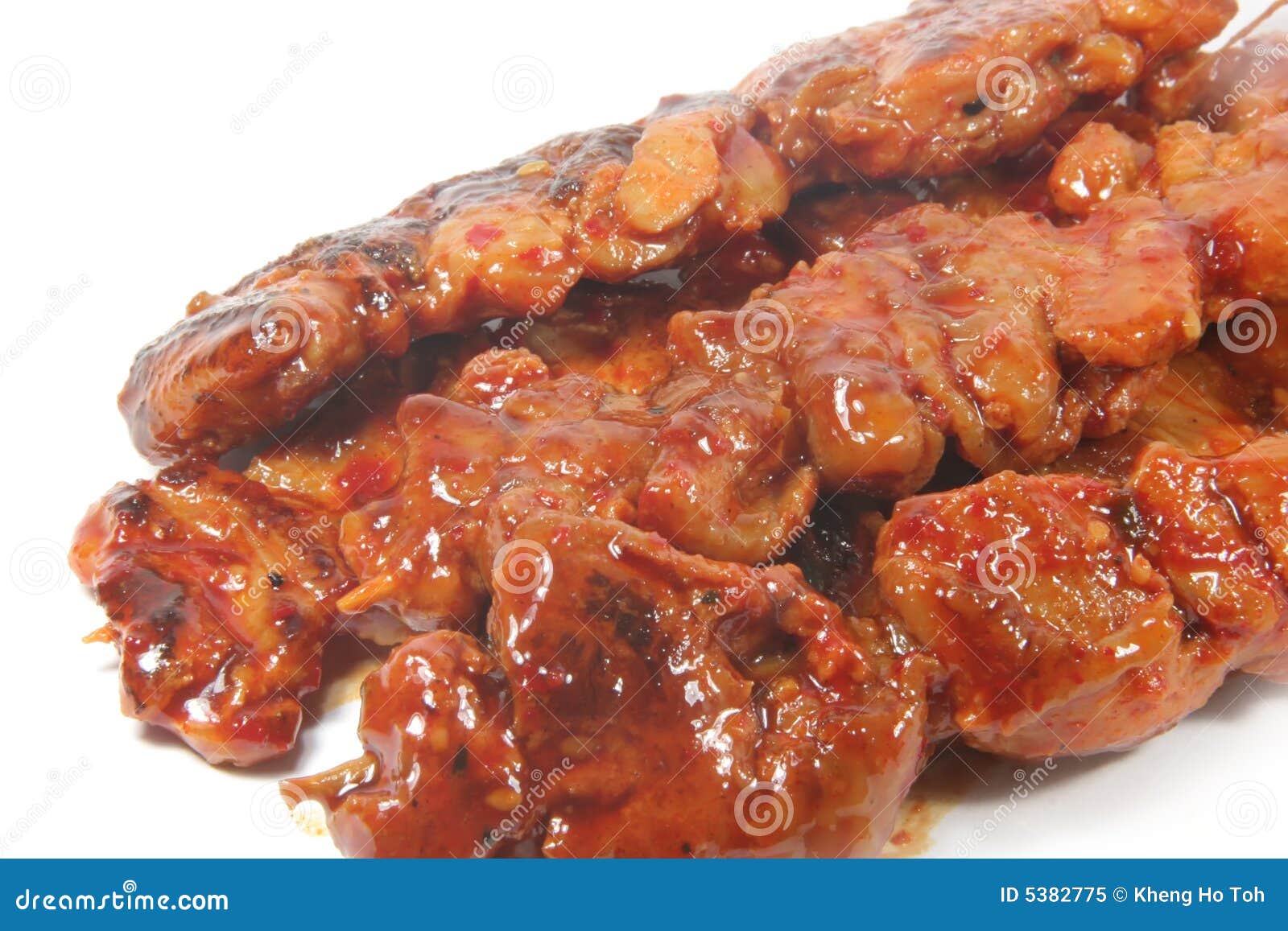 Barbecued Meats stock image. Image of marinate, exotic - 5382775