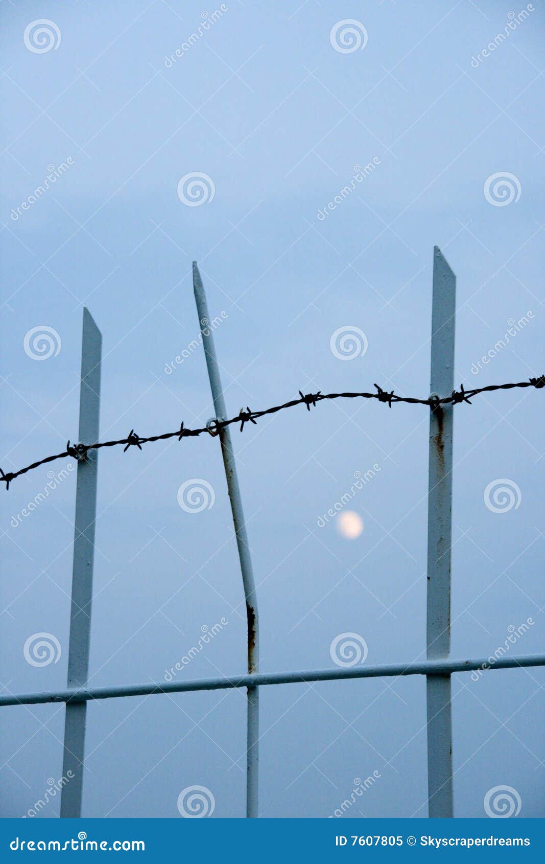 Barbed stock image. Image of hazardous, danger, industries - 7607805