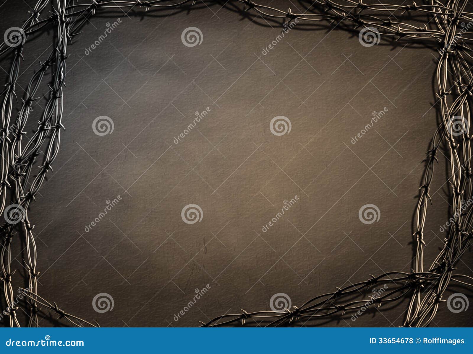 Barbed frame stock illustration. Illustration of faded - 33654678