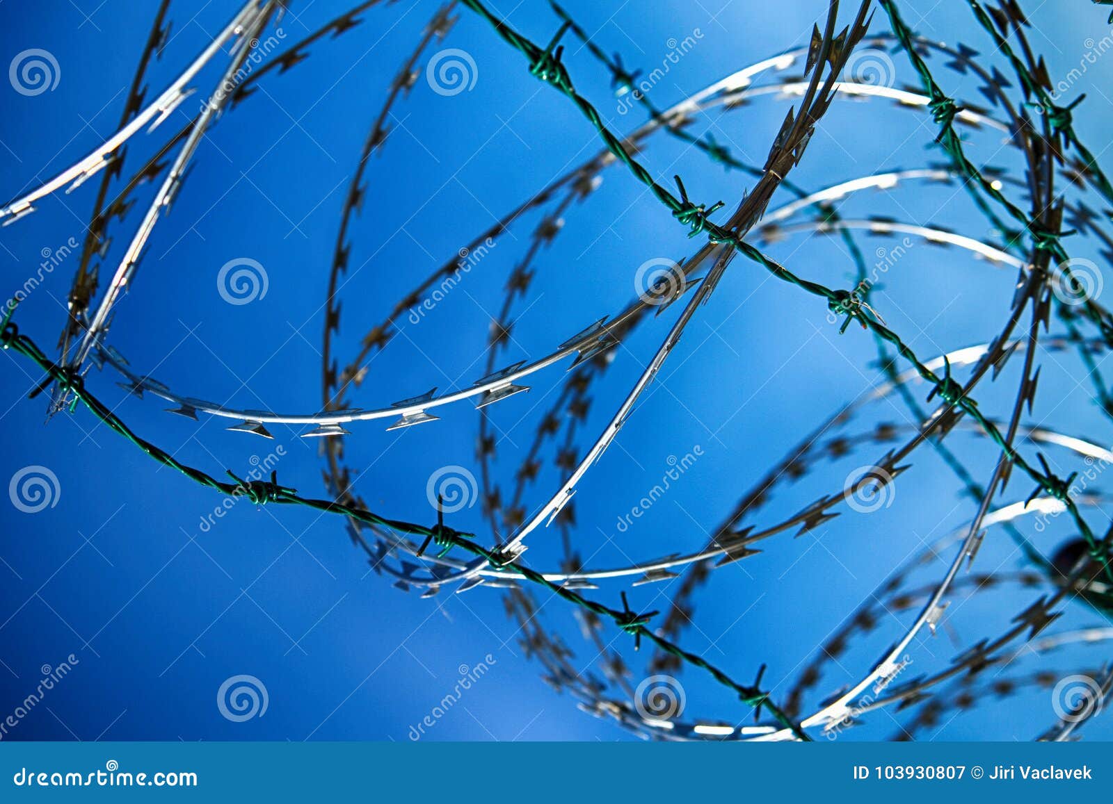 Barbed wire background stock image. Image of limit, military - 103930807
