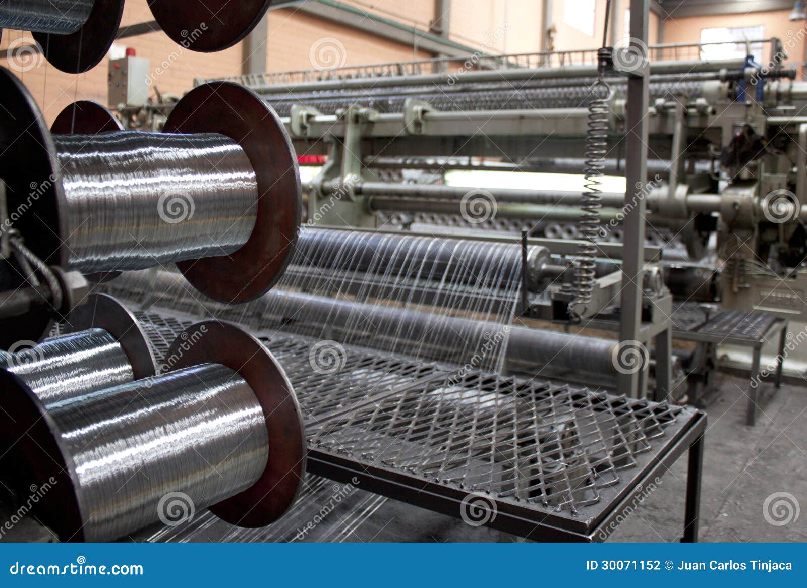 Barbed Wire and Iron Net Rol Stock Photo - Image of abstract ...