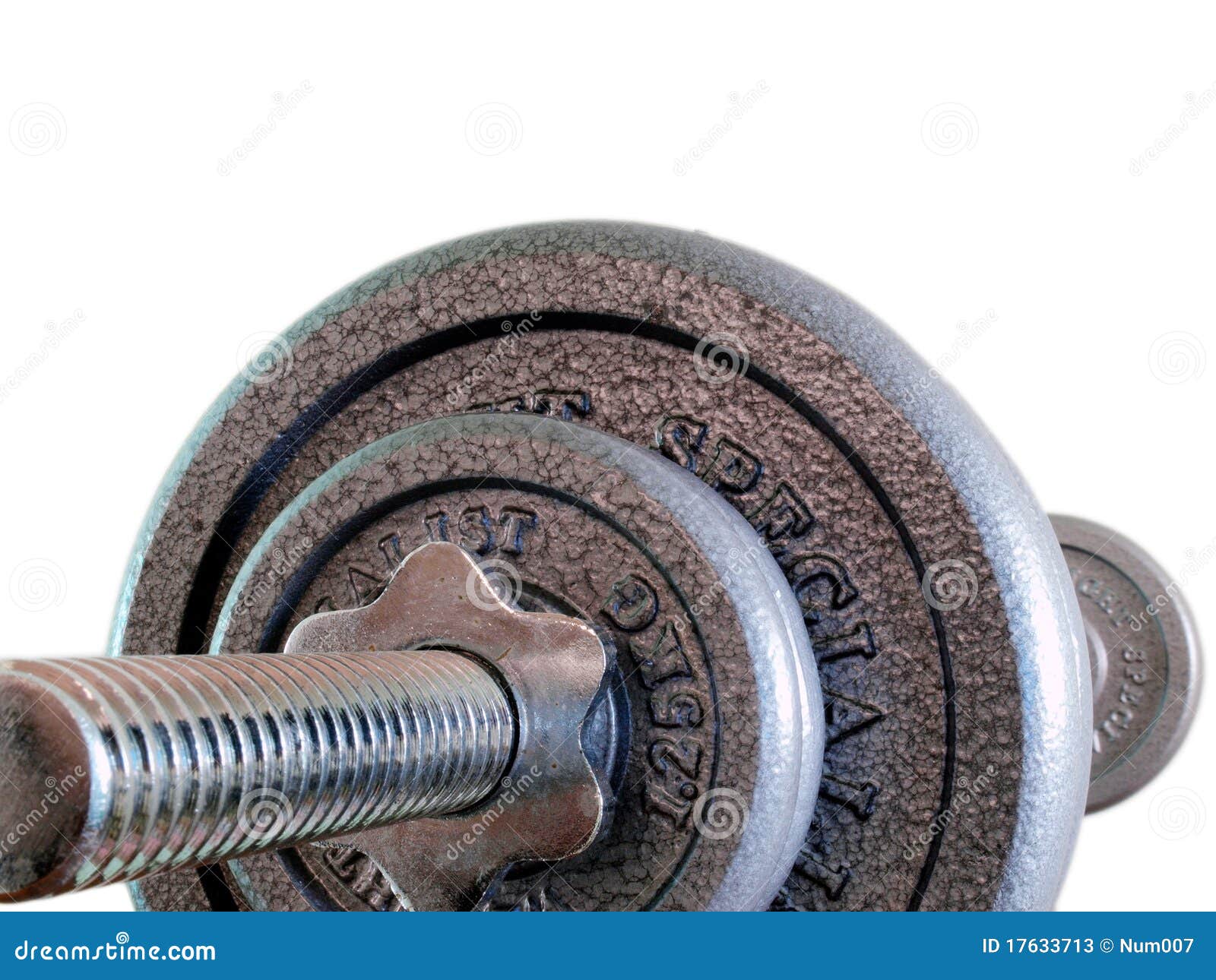 Barbell stock image. Image of steel, steroids, bodybuilding - 17633713