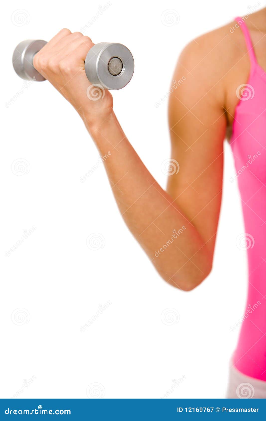 Barbell in hand stock image. Image of power, physical - 12169767