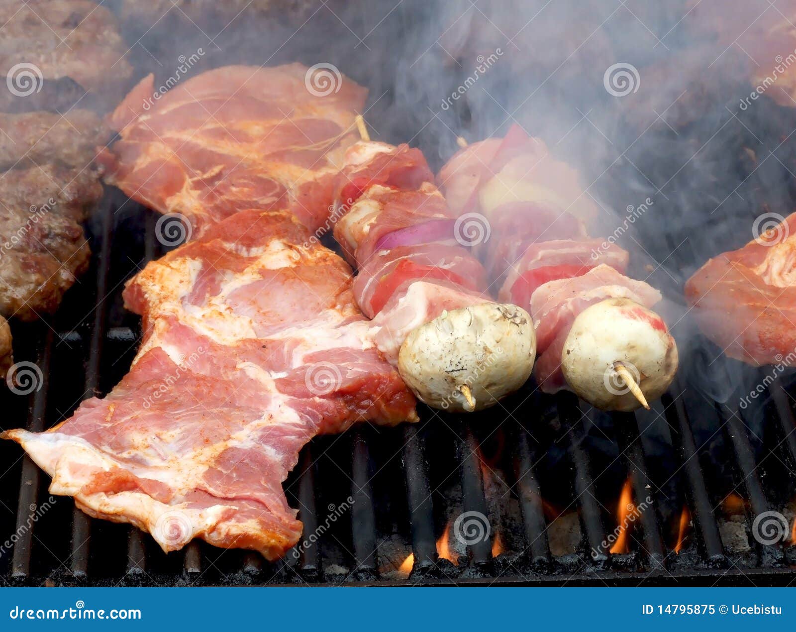 Barbeque stock image. Image of picnic, barbeque, meal - 14795875