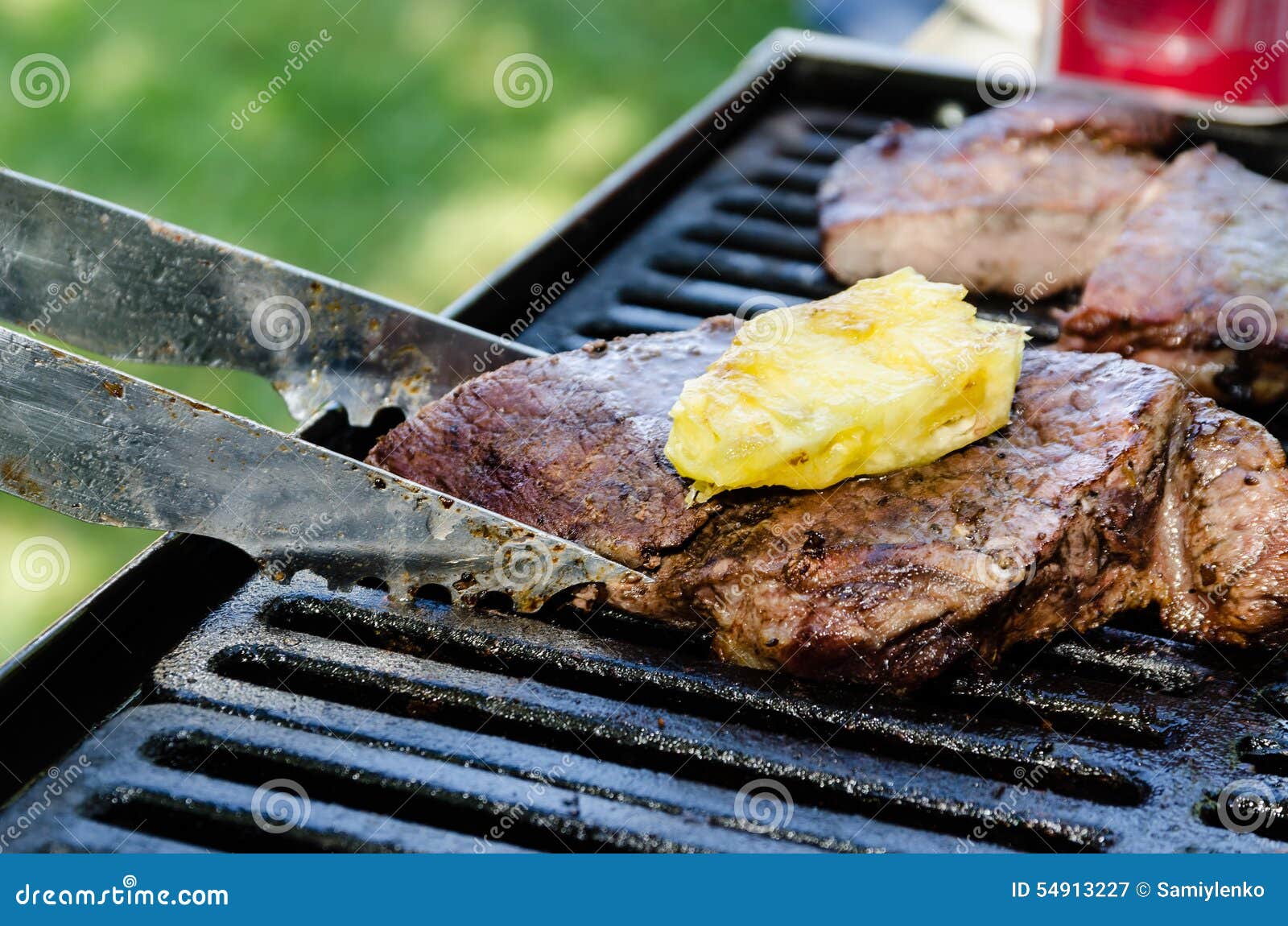 Barbeque stock image. Image of grill, grid, juicy, meal - 54913227