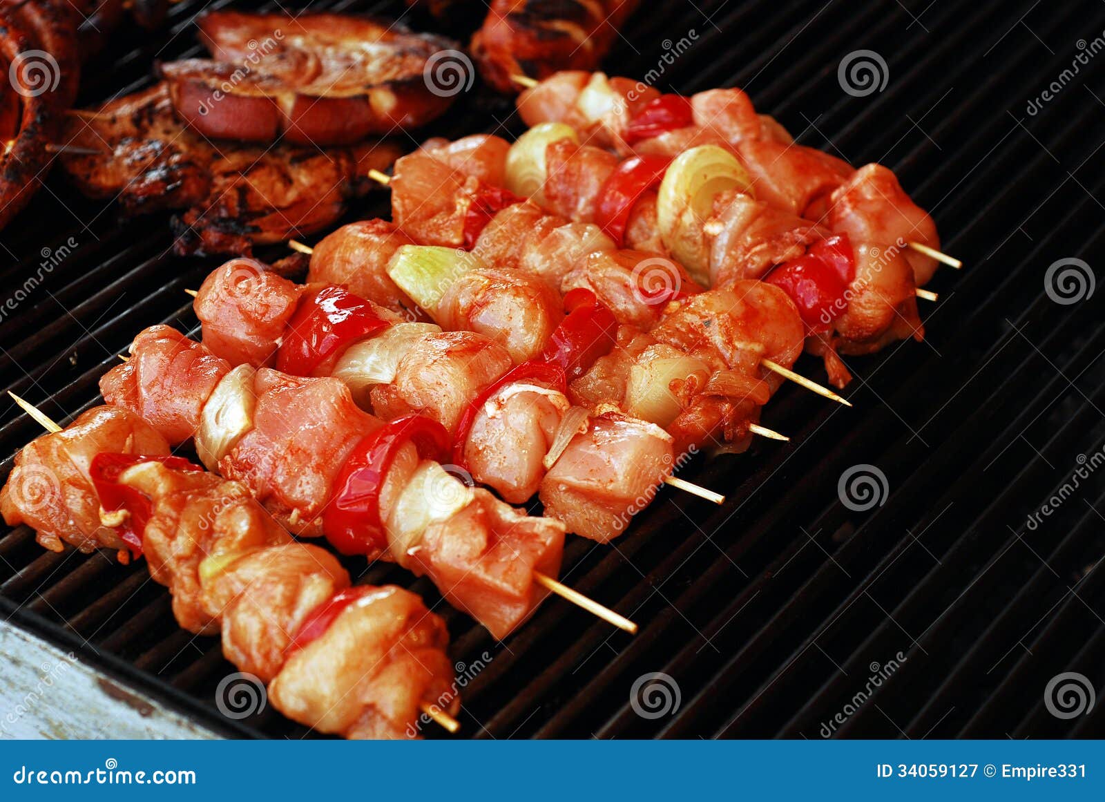 Barbeque meat stock image. Image of sausages, roast, delicious - 34059127