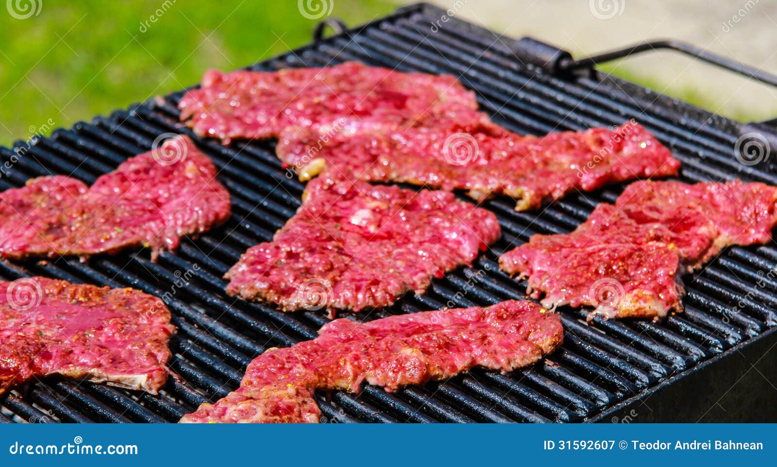 The Barbeque is ready stock image. Image of roast, summer - 31592607