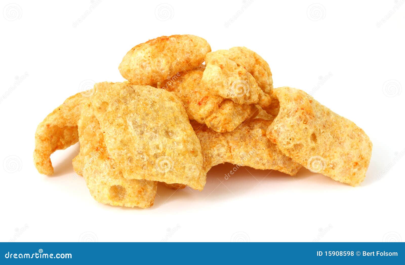 Barbeque Seasoned Pork Rinds Stock Photo - Image of hard, delicious ...