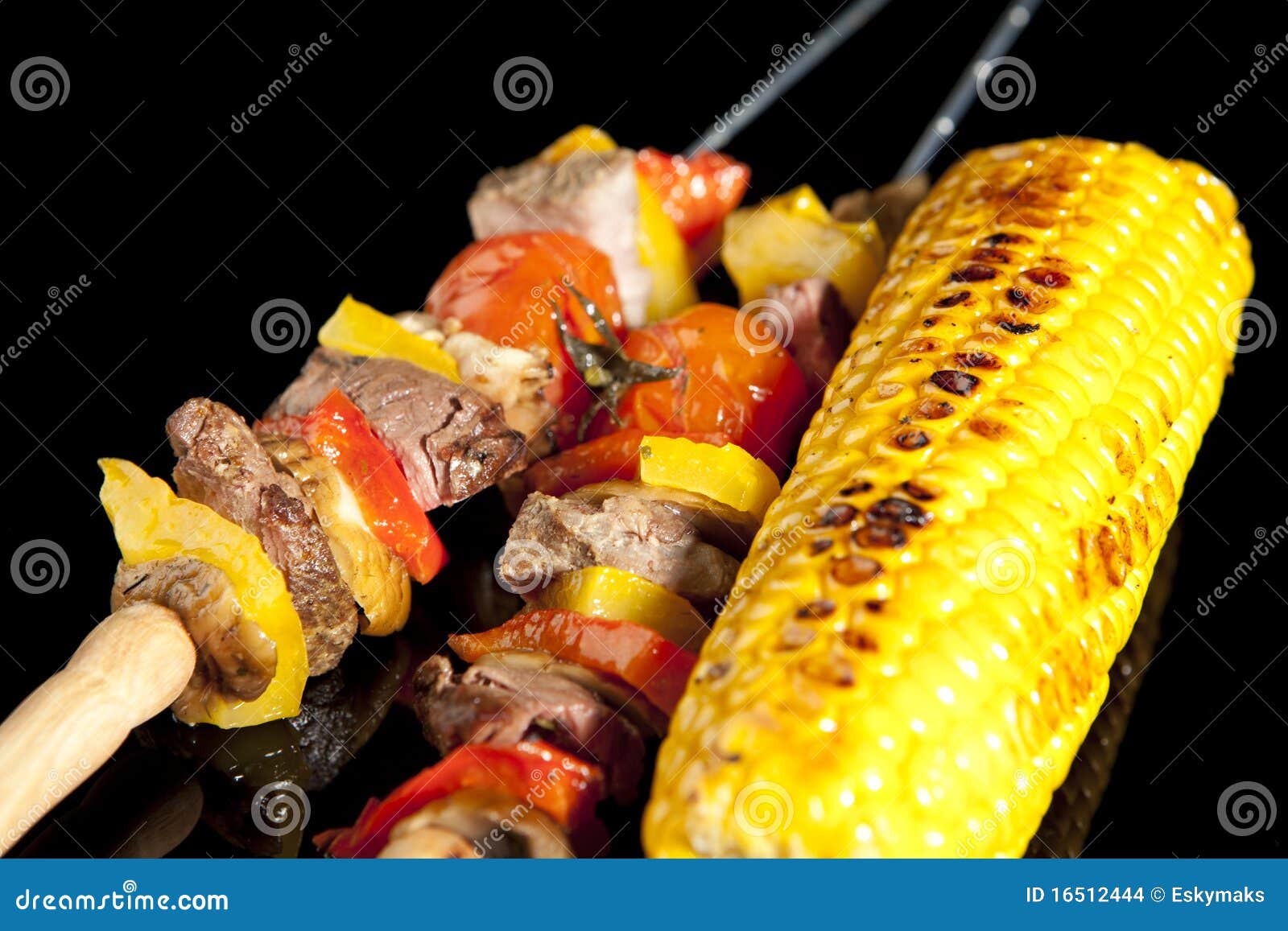 Barbeque sticks stock photo. Image of delicious, cayenne - 16512444