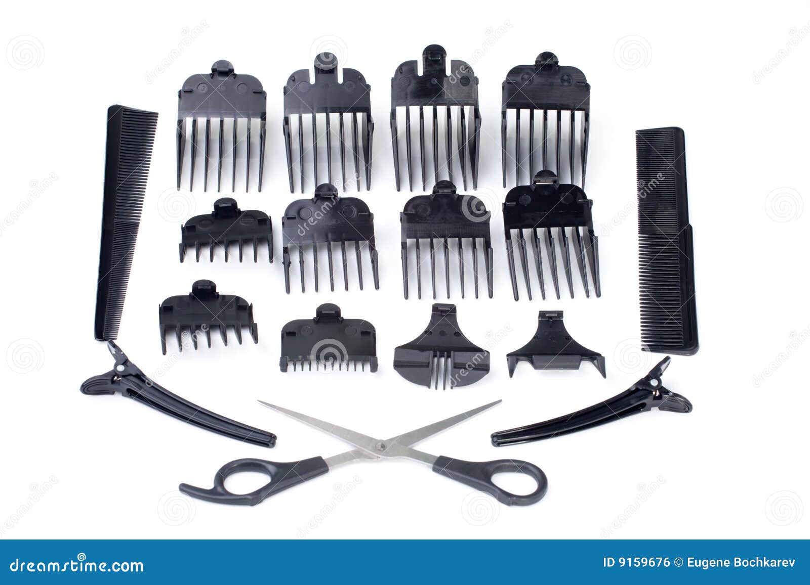 Barber hair set stock photo. Image of black, barbershop - 9159676