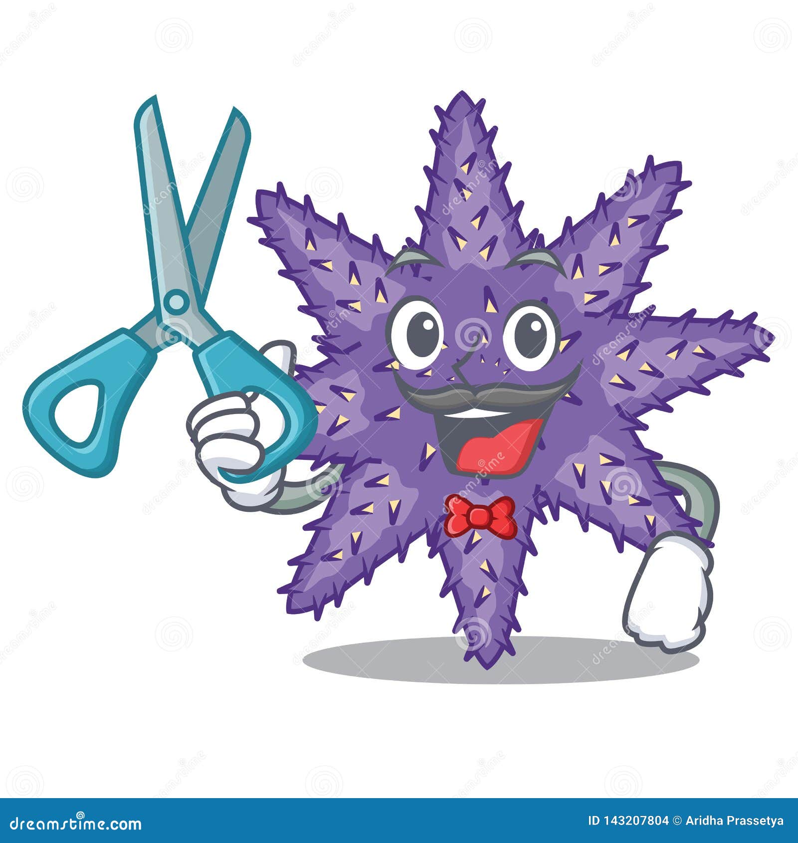 Purple Starfish Vector Illustration Transparent Background ...