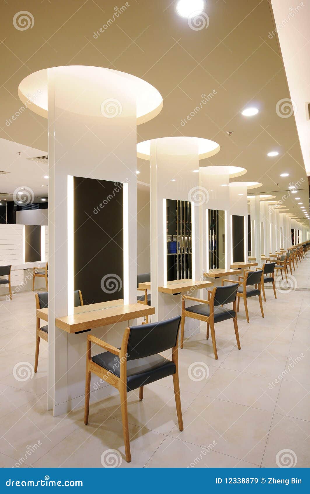 Barber room stock image. Image of hairdressing, light - 12338879