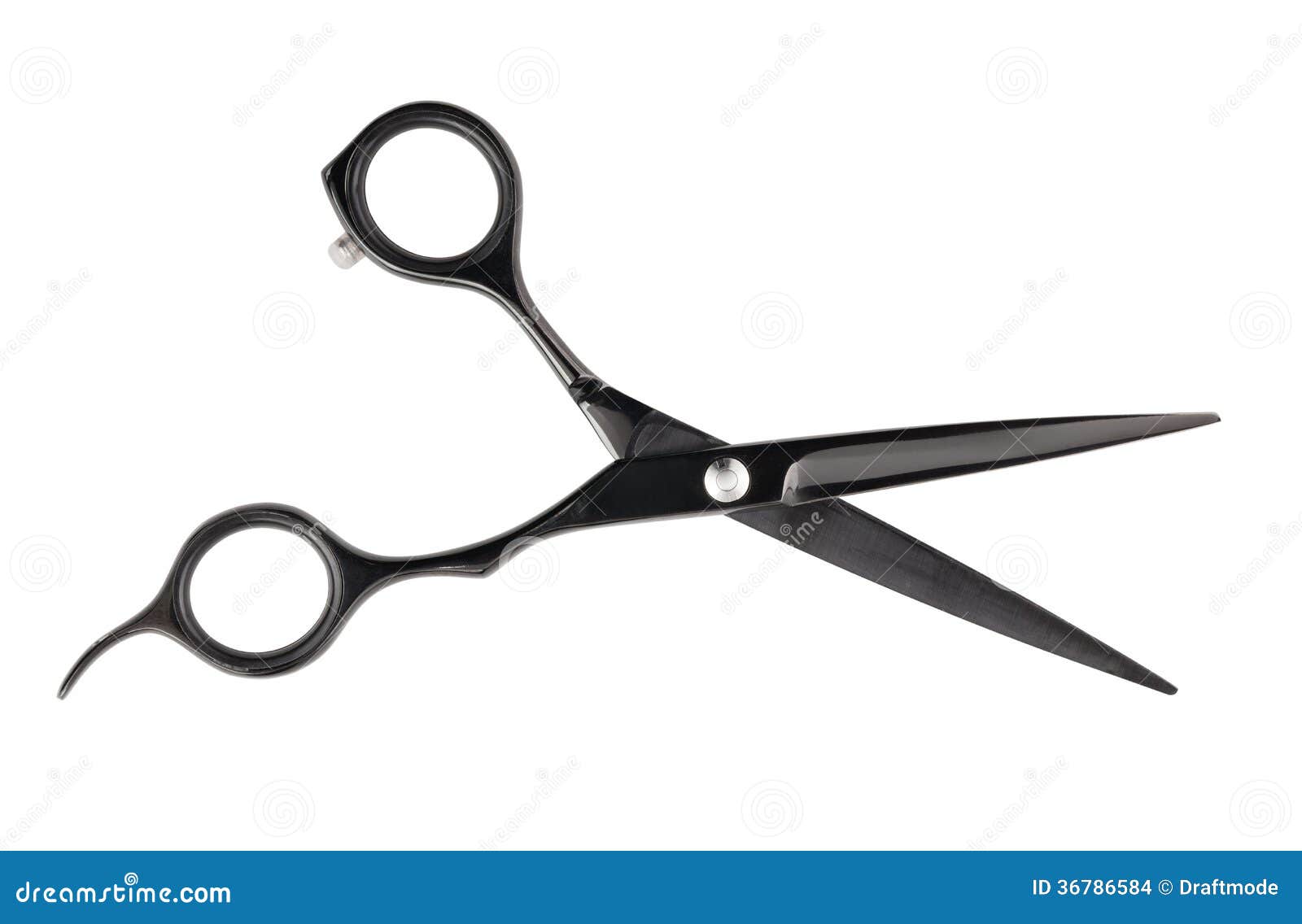 Open Barber Scissors