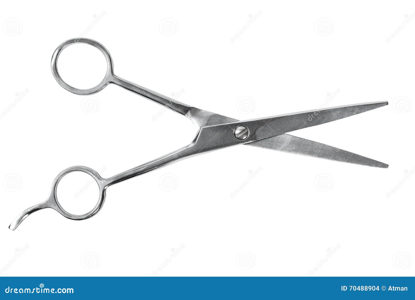 Barber scissors stock photo. Image of scissors, haircut - 70488904