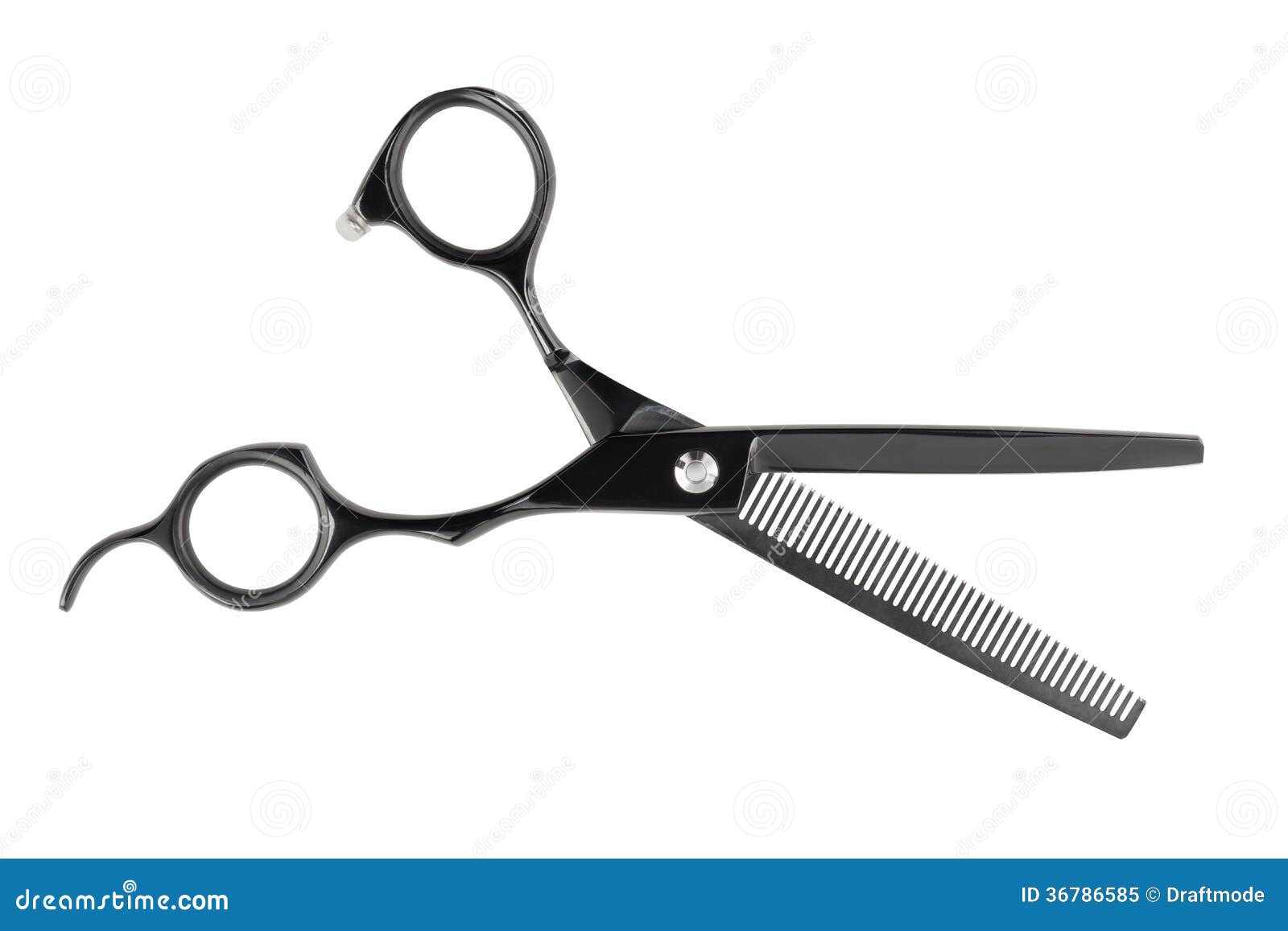 Barber Scissors And Straight Razor, Barber Shop. Mens Haircut In Barber ...