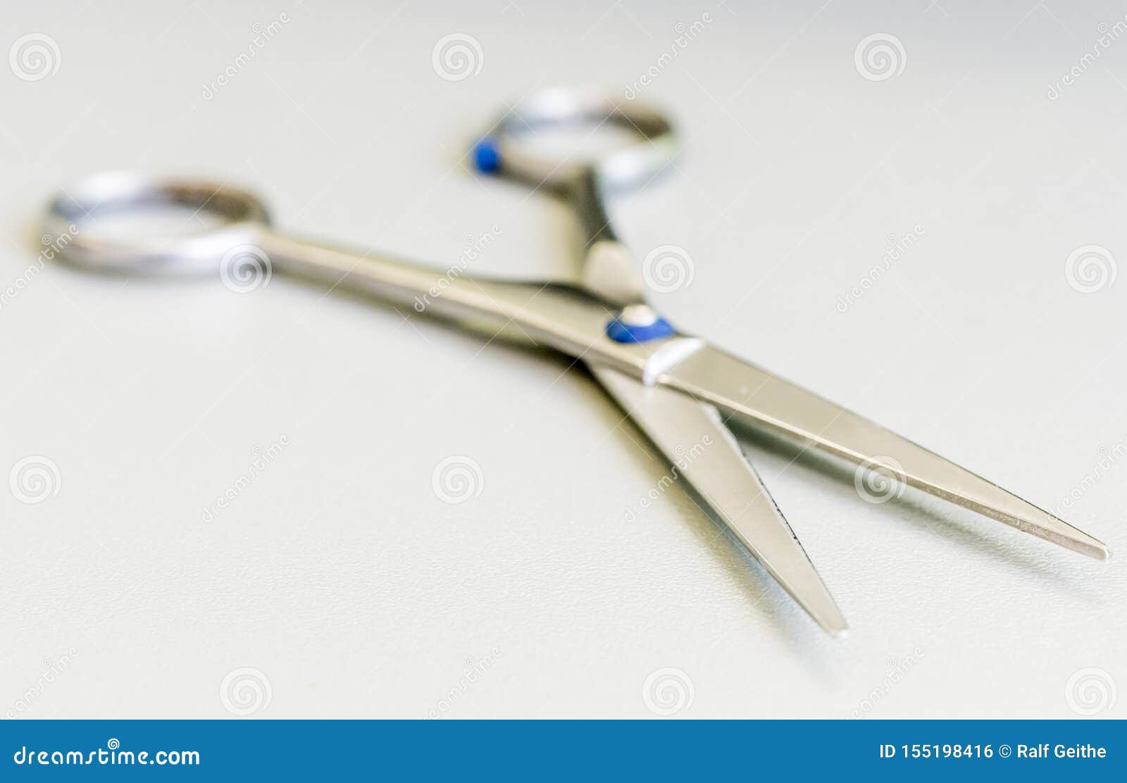 Professional Scissors of a Barber Stock Photo - Image of scissors, hair ...