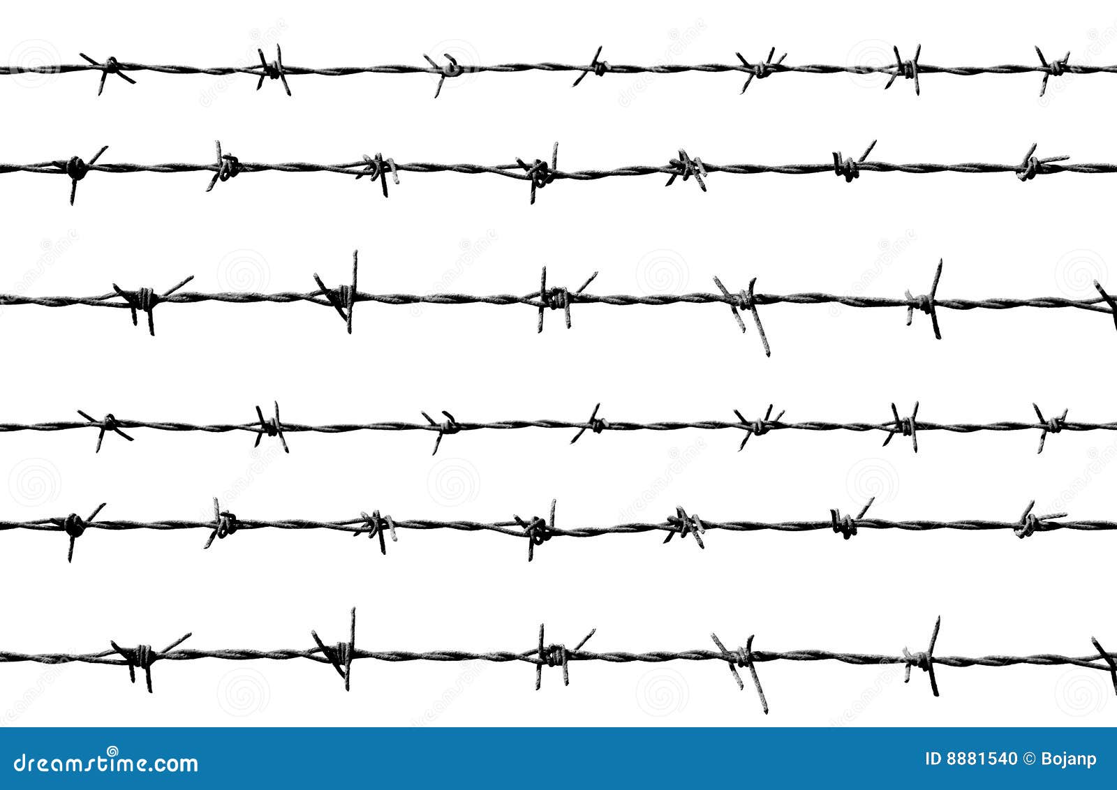 Barber wire stock photo. Image of spiked, metal, wire - 8881540