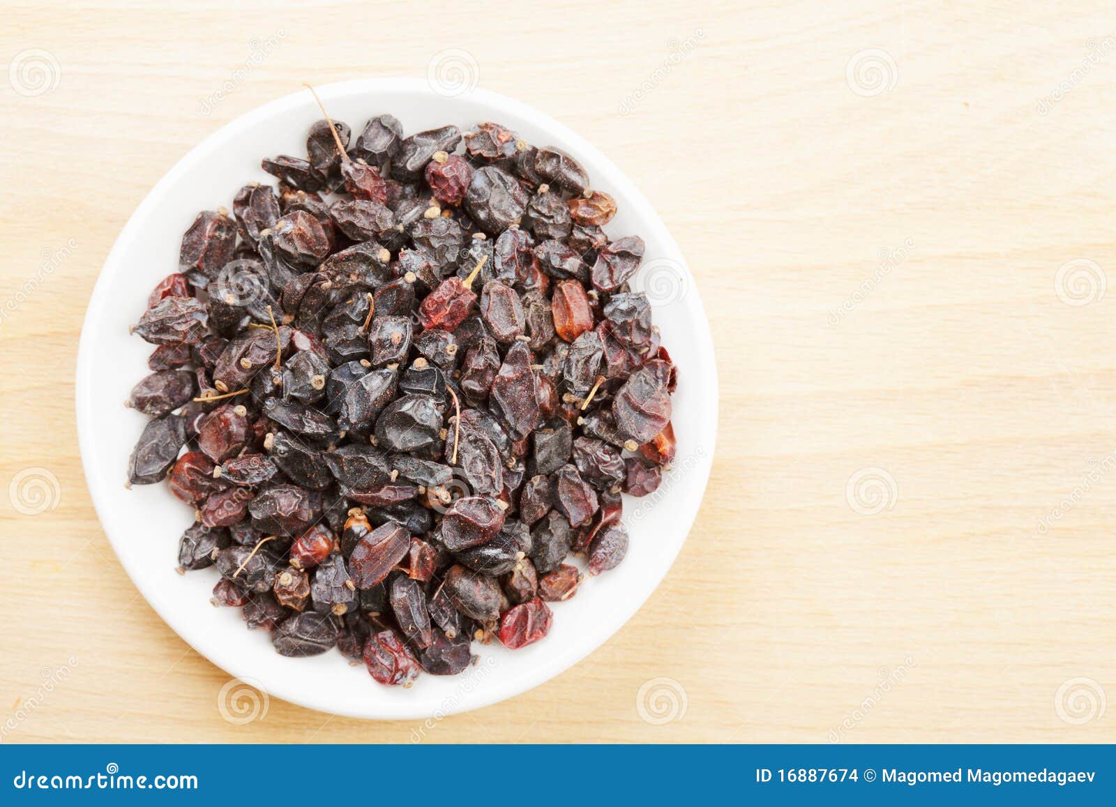 Barberries spice on wood stock photo. Image of flavor - 16887674