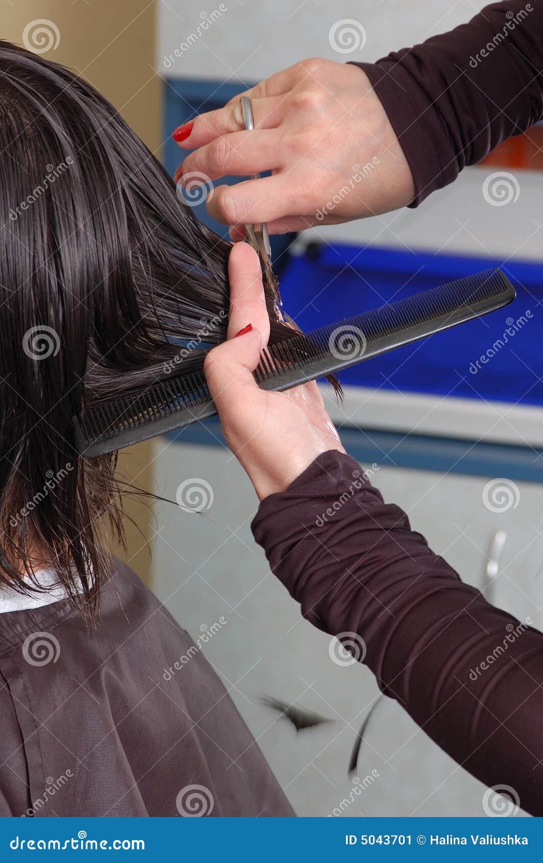 Barbers Hands Cuting Black Hair Stock Image - Image of black, care: 5043701