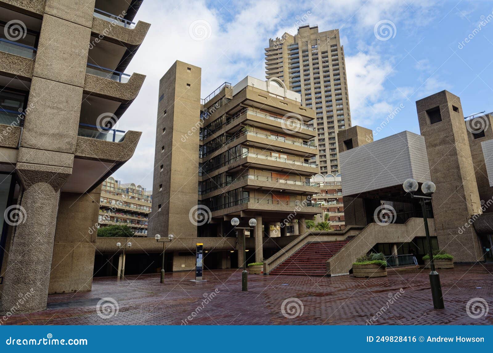 Barbican Centre Building, London Stock Photo - Image of rugged, tough ...
