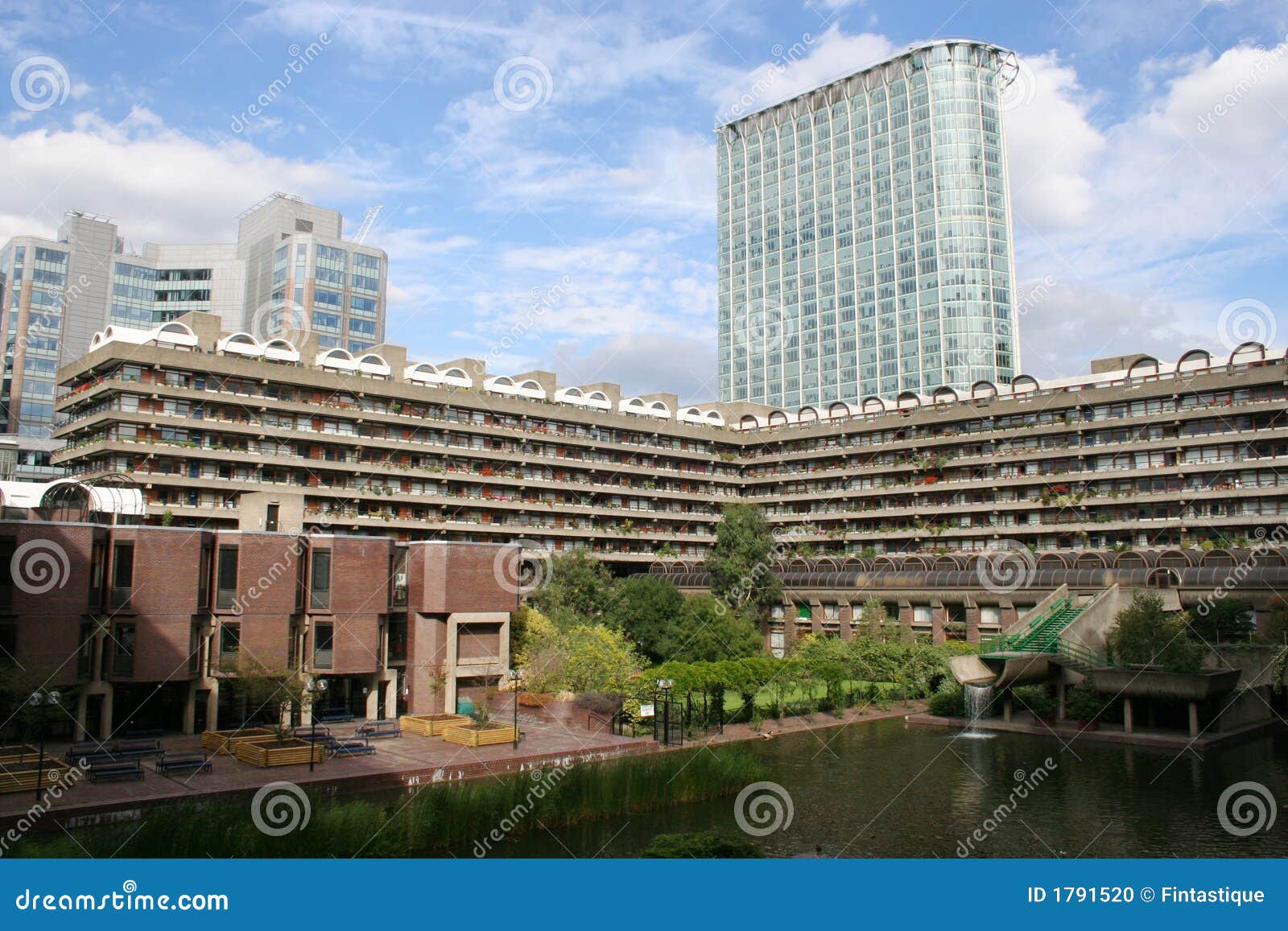 Barbican london stock photo. Image of condos, architecture - 1791520