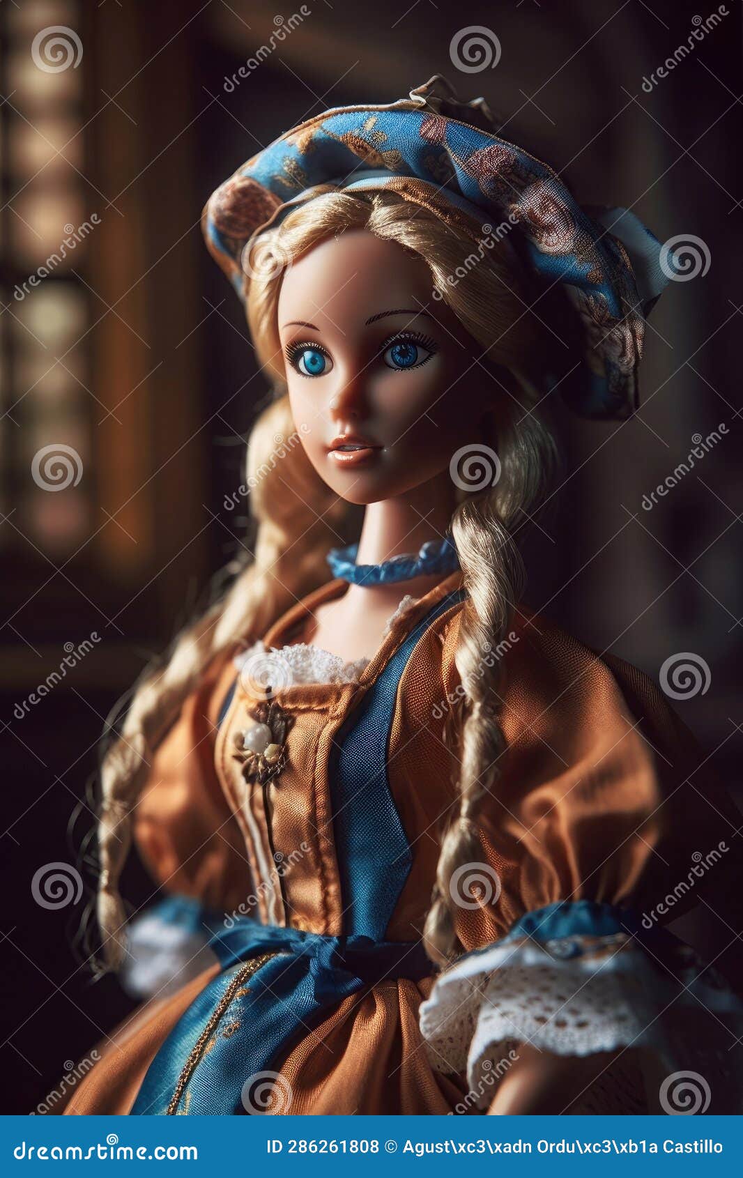 Barbie Doll, Dressed in Period Clothing. Editorial Stock Photo ...