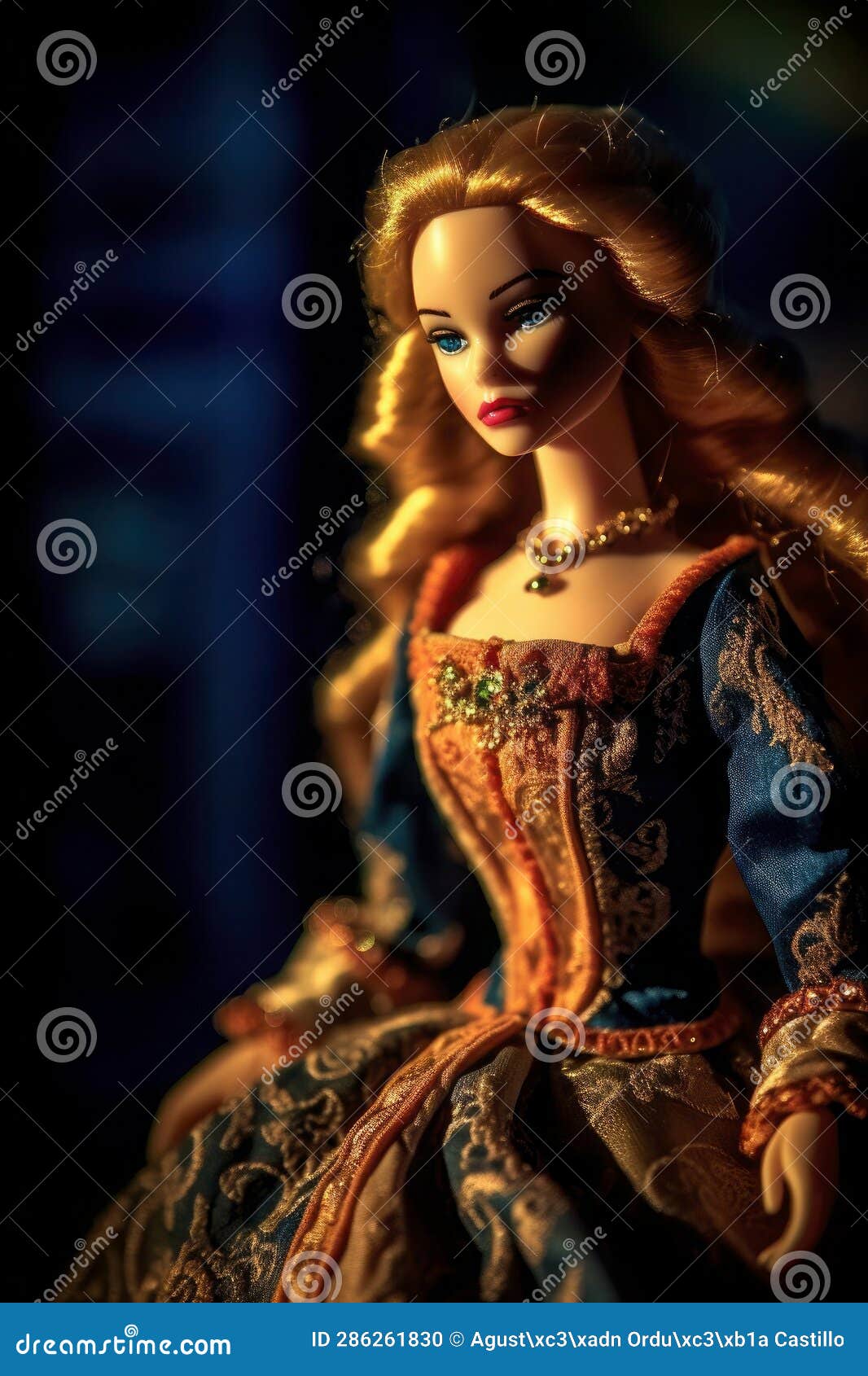 Barbie Doll, Dressed in Period Clothing. Editorial Image - Illustration ...