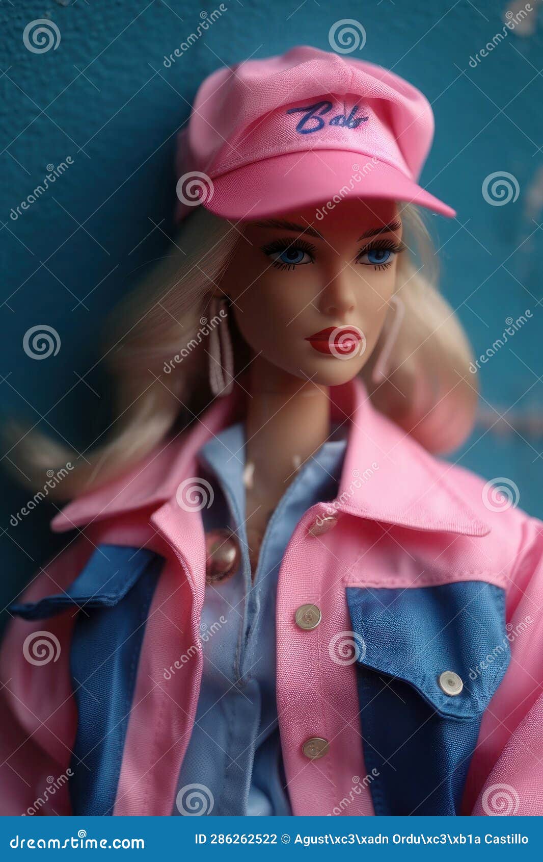 Barbie Doll, Posing in Casual Work Clothes. Editorial Photography ...
