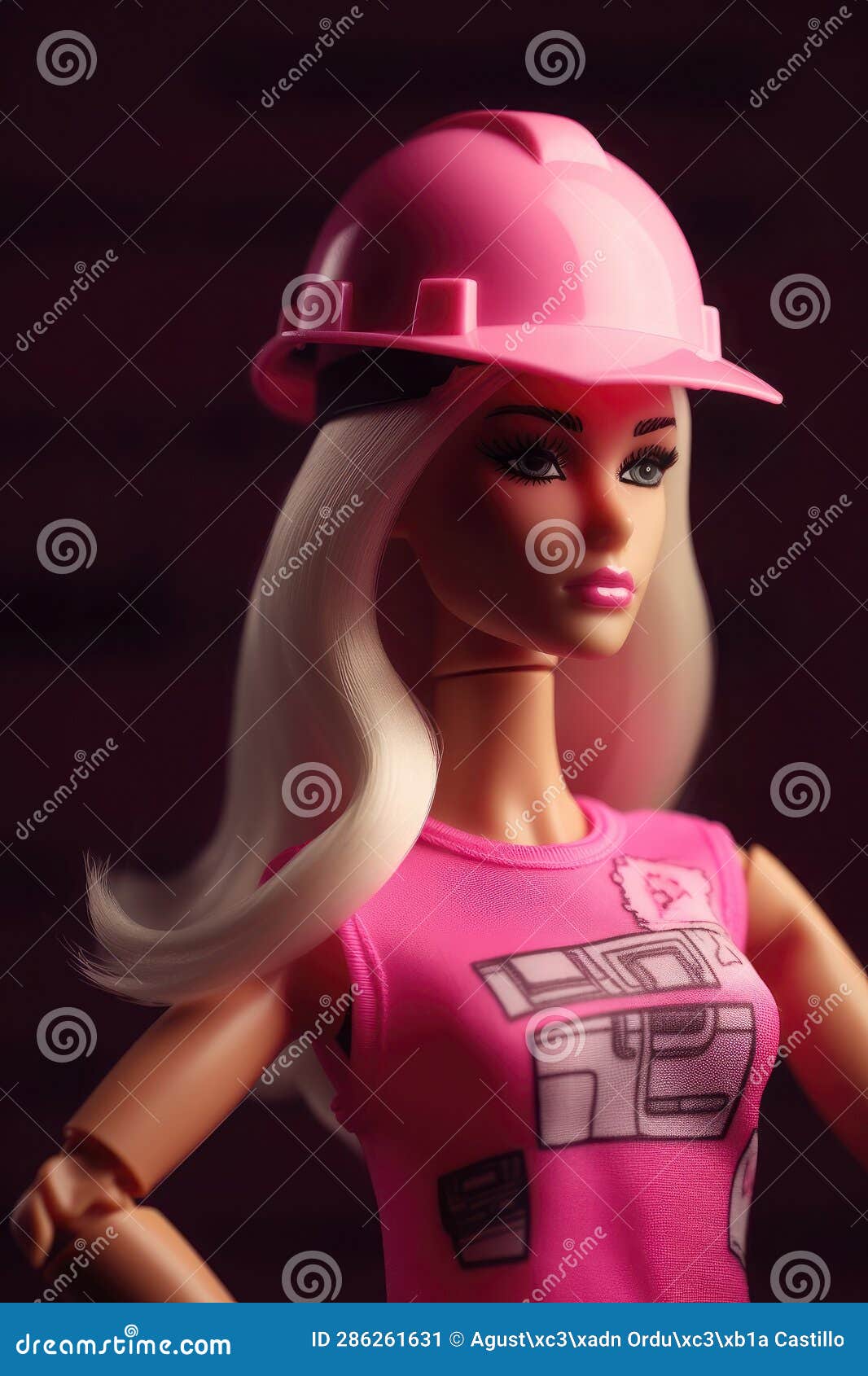 Barbie Doll, Working As an Engineer. Editorial Photo - Illustration of ...