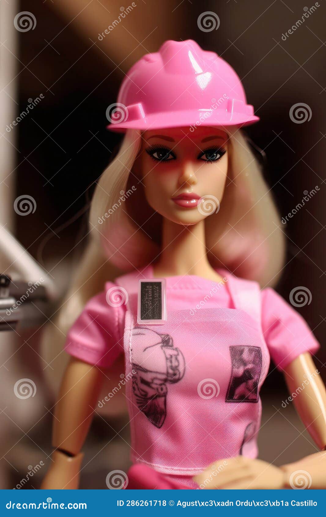 Barbie Doll, Working As an Engineer. Editorial Stock Photo ...