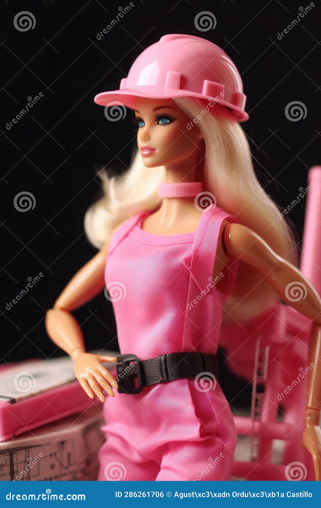 Barbie Doll, Working As an Engineer. Editorial Photo - Illustration of ...