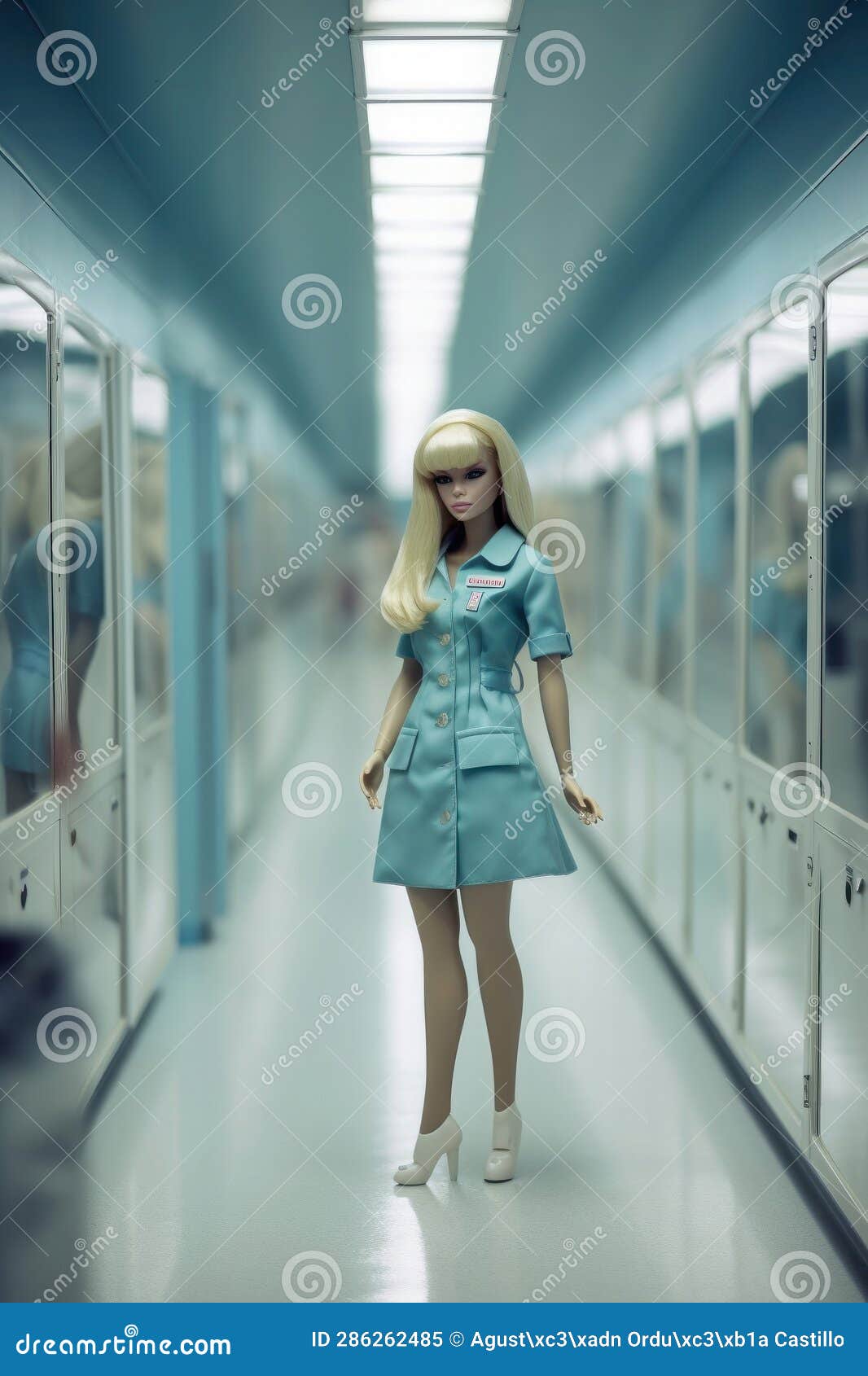 Barbie Doll, Working As a Nurse in a Hospital. Editorial Image ...