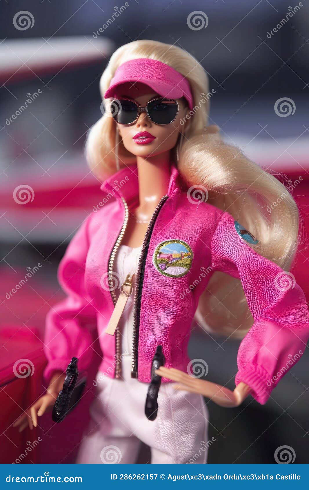 Barbie Doll, Working As an Operator at an Airport. Editorial ...